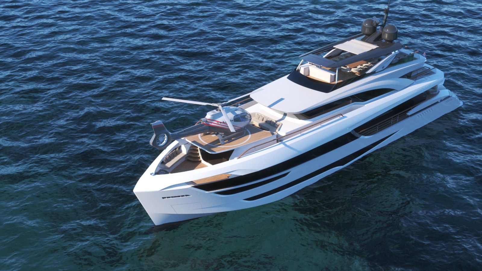 Dominator Reveals In-Build 42m Tri-Deck Superyacht